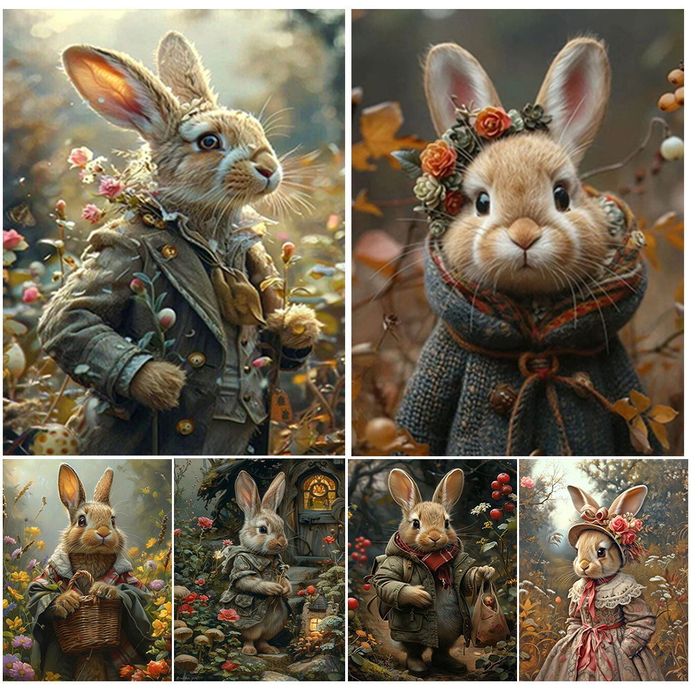 Full Square Drill Diamond Painting -Peter Rabbit - 30*40cm