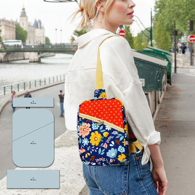 Handmade Crossbody Bag Template Set & Instructions