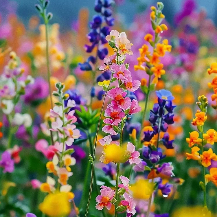 Colorful Rapeseed Flower Seeds