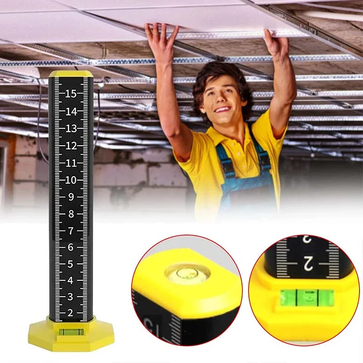 Precision in Every Line:Ceiling & Tile Leveling Ruler
