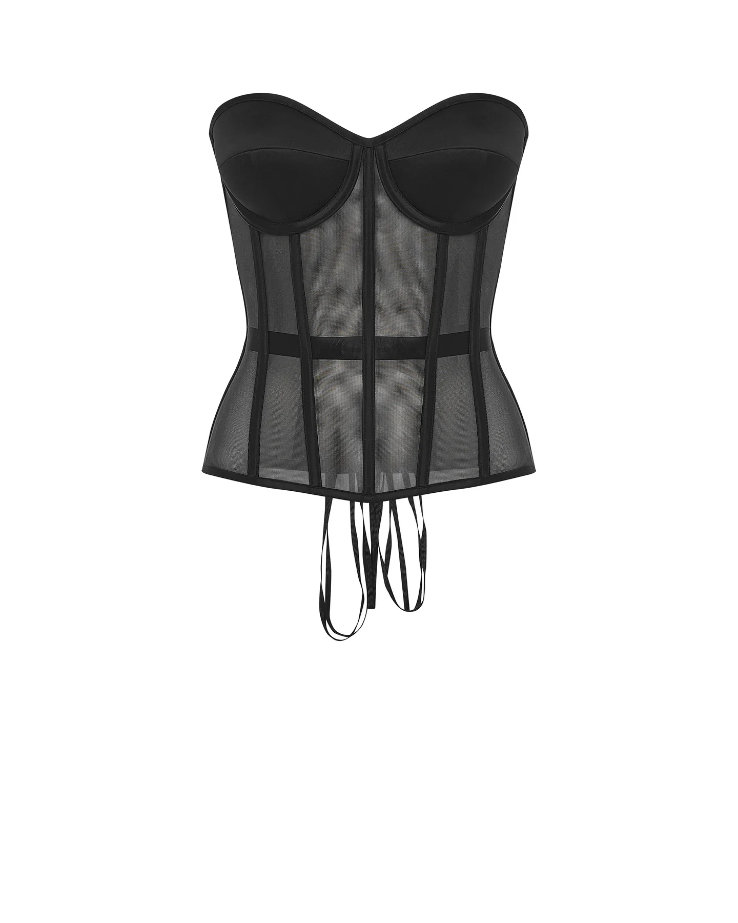 CAPE FORM BRA BLACK