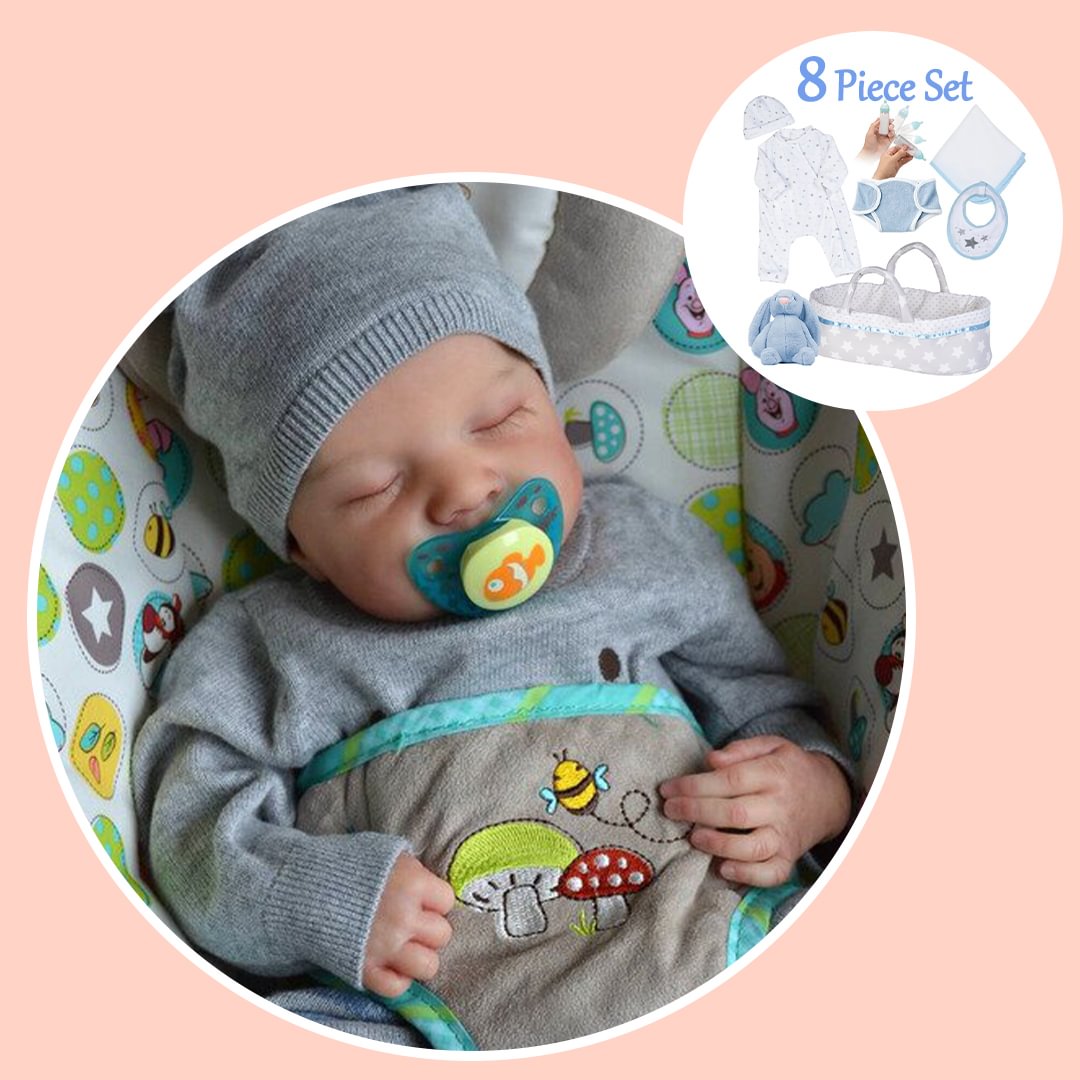 Reborns Silicone Mini Reborns 12'' Newborn Carley Sleeping Reborn Baby ...