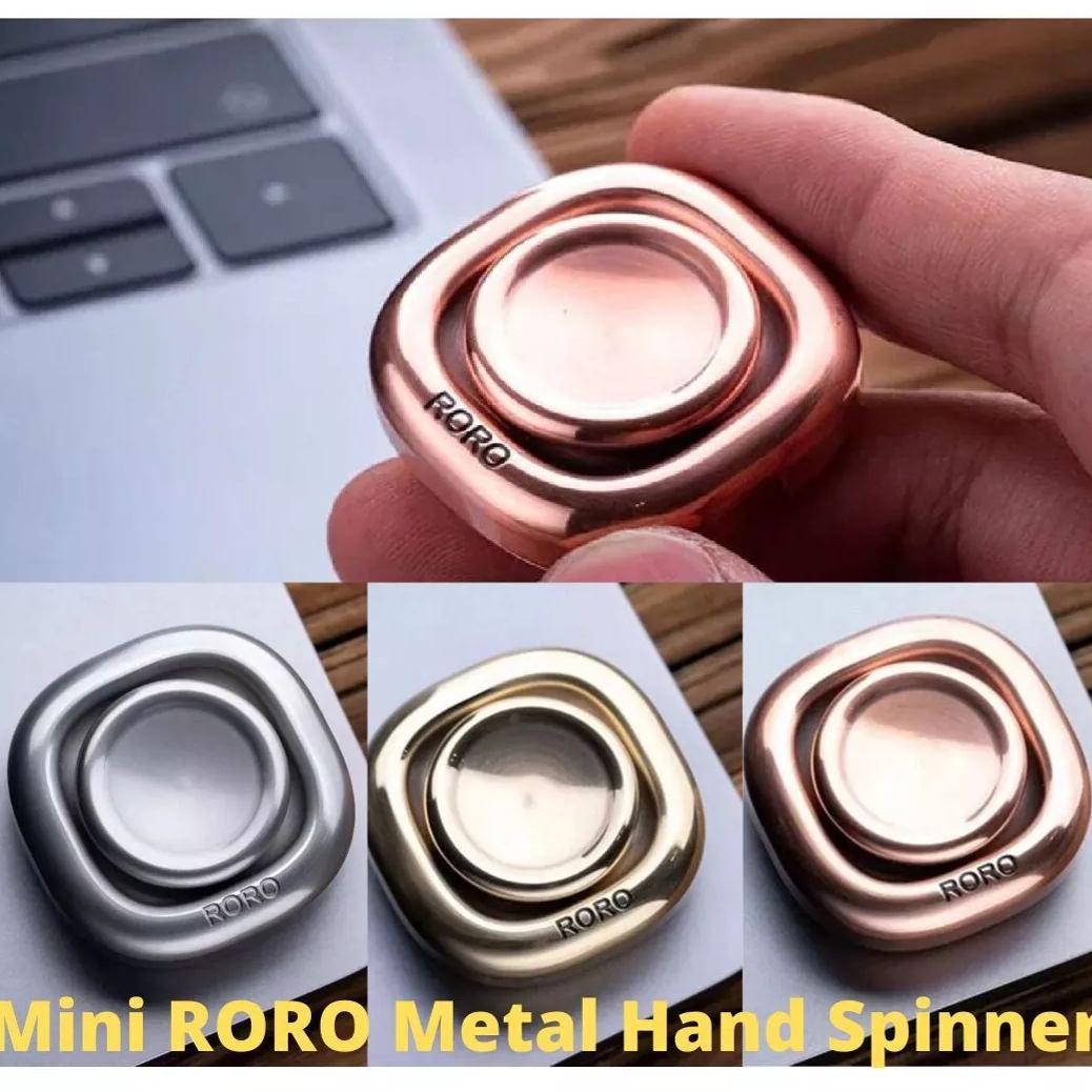 MINI Metal Hand Spinner | EDC Gyroscope Fidget Toy | Anti Stress Hand ...