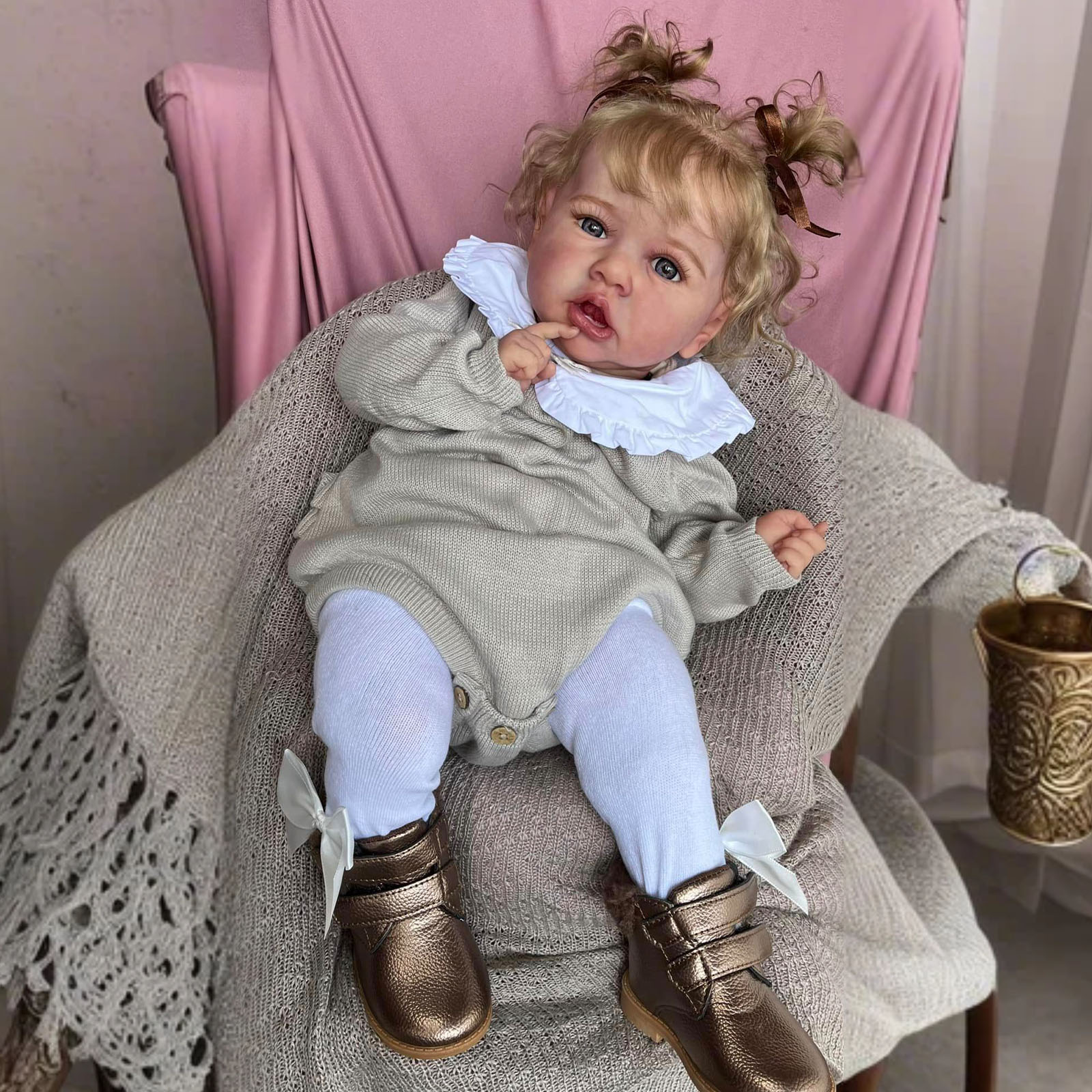 [New Series] 20'' Lifelike Realistic Awake Girl Doll Named Necacc ...