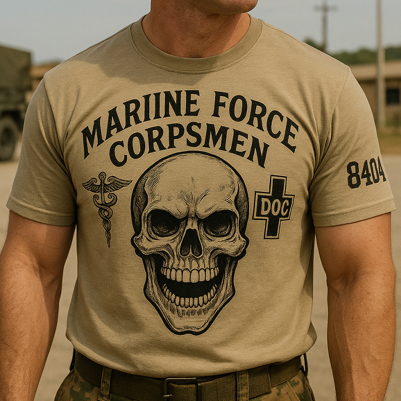 USMC Medic Short Sleeve T-Shirt