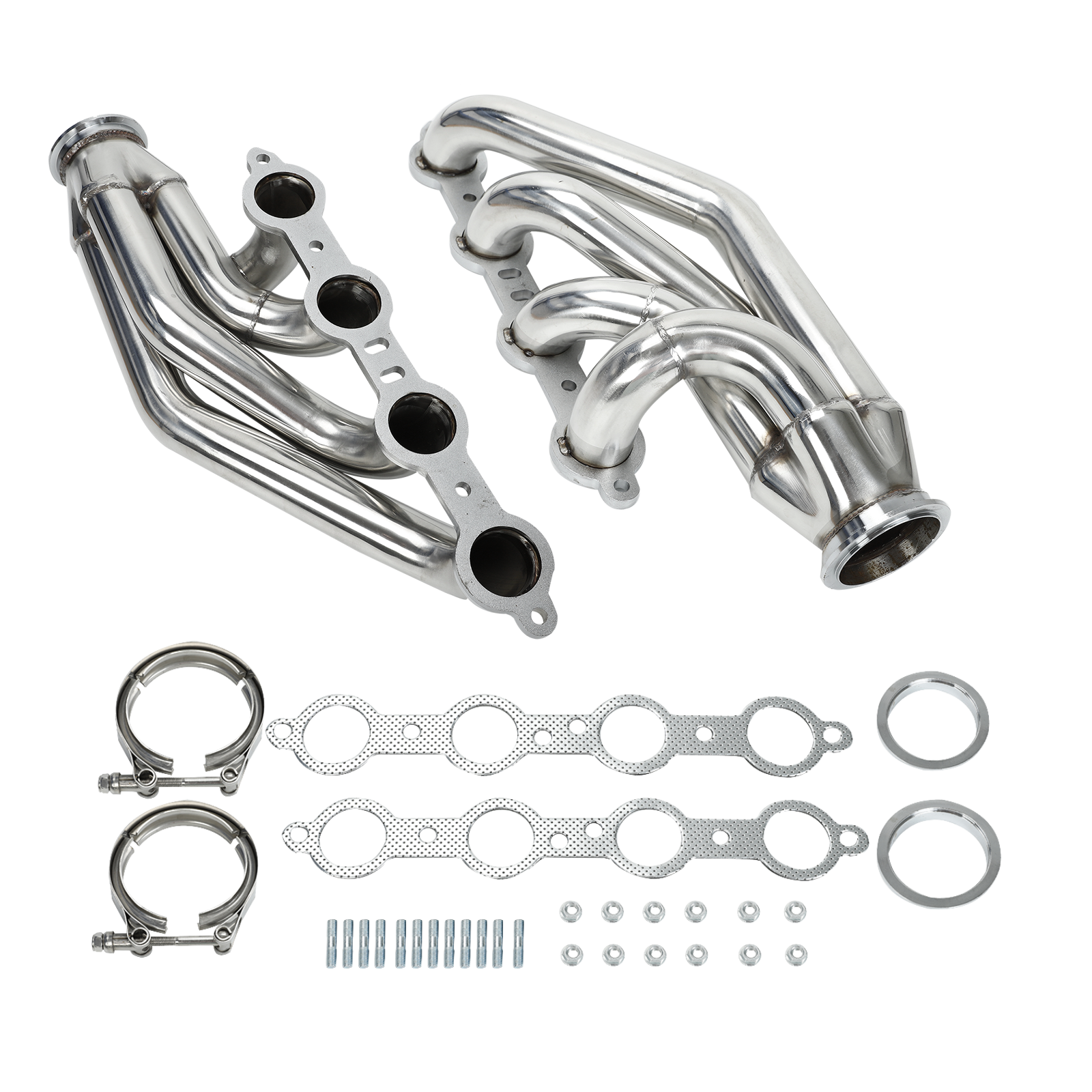 LS Turbo Headers For LSX, LS1, LS2, LS3, LS6 (1 3/4"Primaries) Forward ...