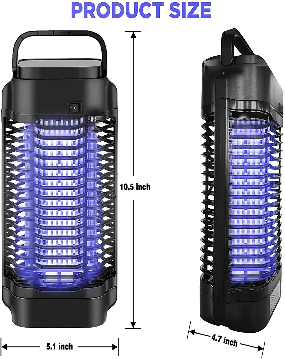 Bug Zapper - Powerful Electric Mosquito Zapper Fly Killer