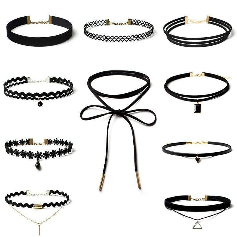 10PCS CHOKER SET