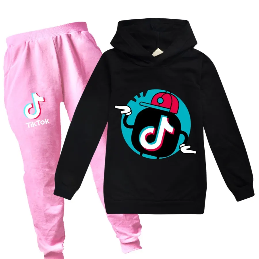 Tik Tok Kids Hoodie with Pants Tik Tok Youth Tracksuit Kid Size
