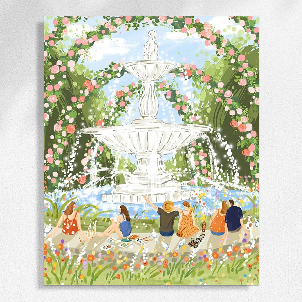 Splash of Spring - Paint by Numbers Kits for Adults & Beginners | Relax ...