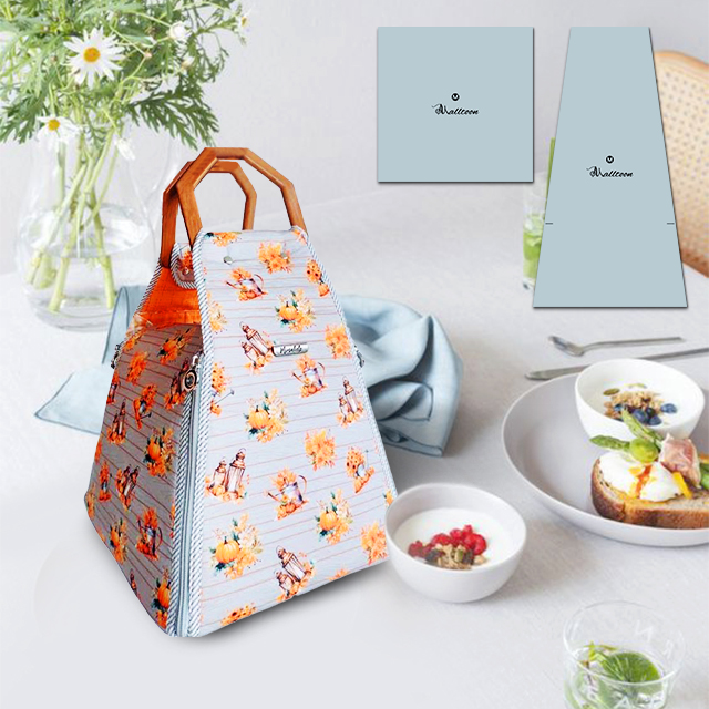 EZ Carry Food Tote Sewing Templates - With Instructions