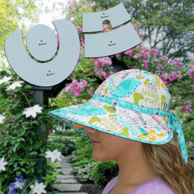 DIY Adjustable and Reversible Sun Hat Templates&Insturctions
