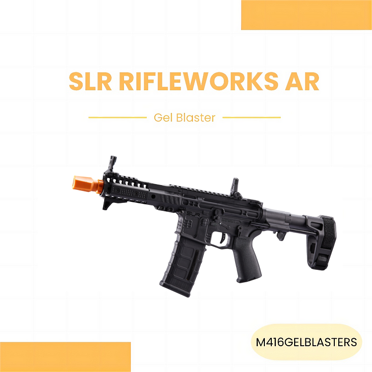 Buy SLR Assault Rifle Gel Blaster - High-Precision, Long-Range Firepower