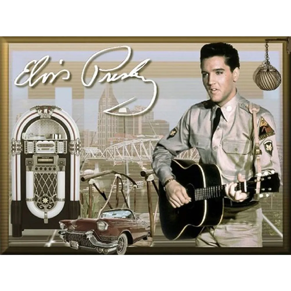 Elvis Presley (canvas) full round or square drill diamond painting