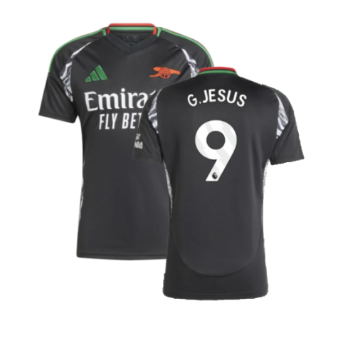 Maillot Arsenal Gabriel Jesus 9 Extérieur 2024-2025