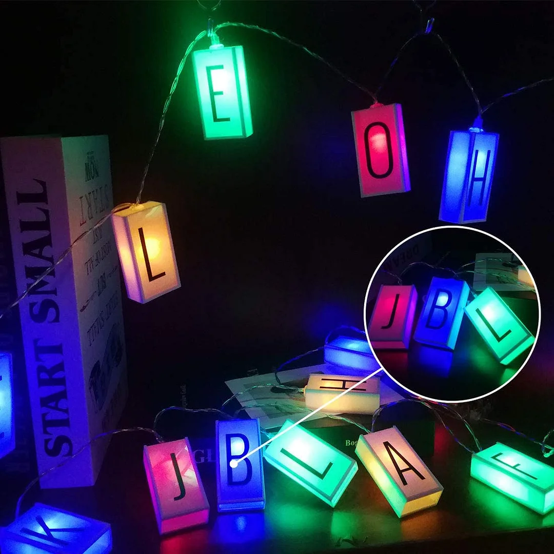 LED Letter Light Box Birthday Lights