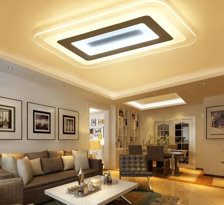 Modern Led Ceiling Lights For Indoor Lighting Plafon Led Square Ceiling ...
