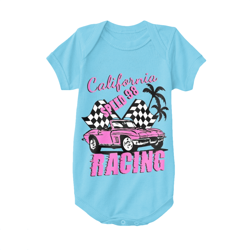 California Speed 98, Auto Racing Baby Onesie