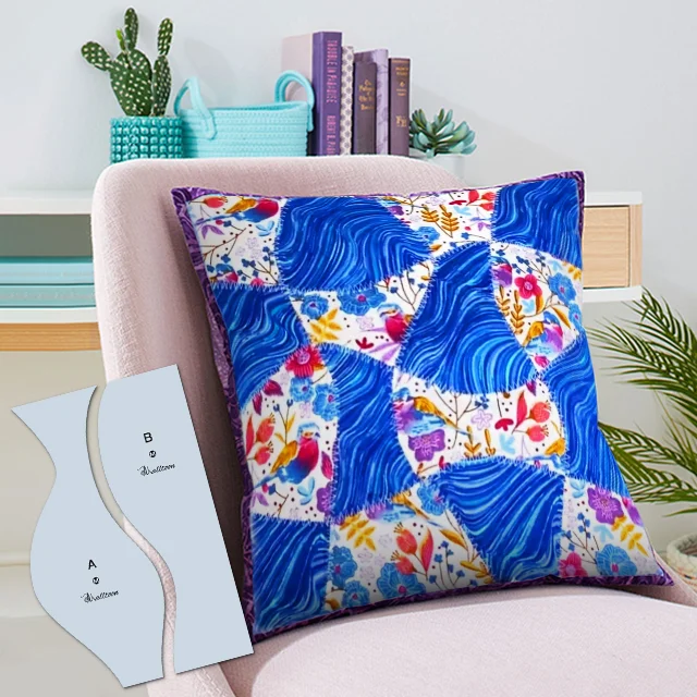 Woven Patchwork Quilt Template