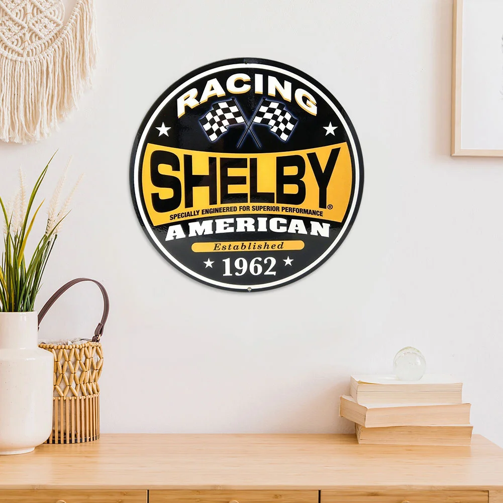 American Racing SHELBY - Round Metal Tin Signs (12*12Inch)