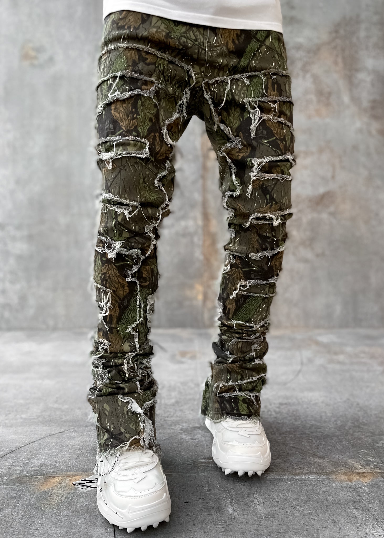 Camo Blood Diamond Stacked Denim V2