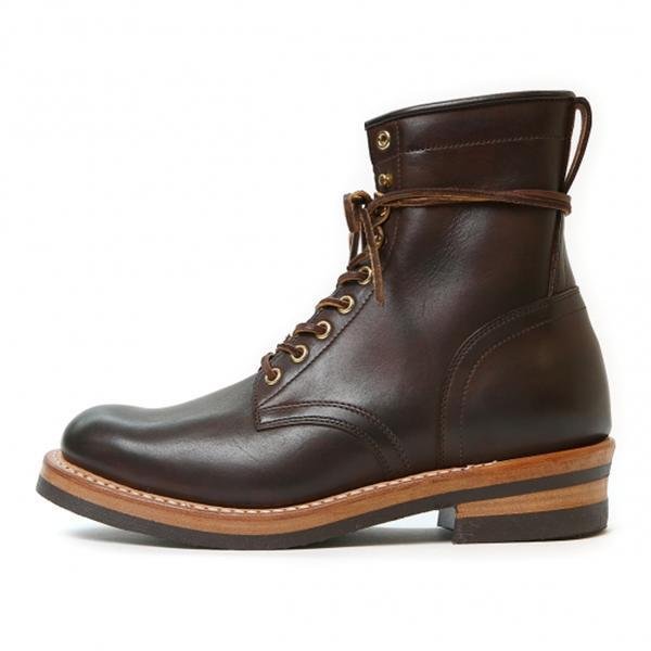 Men's Retro Lace Up Round Toe Martin Boots
