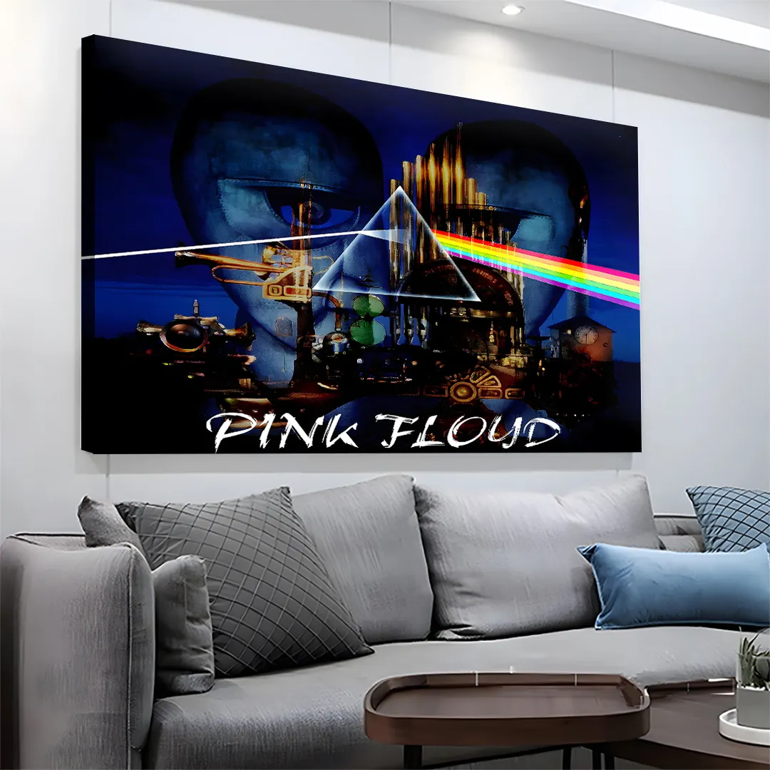 Pink Floyd Montage Canvas Wall Art