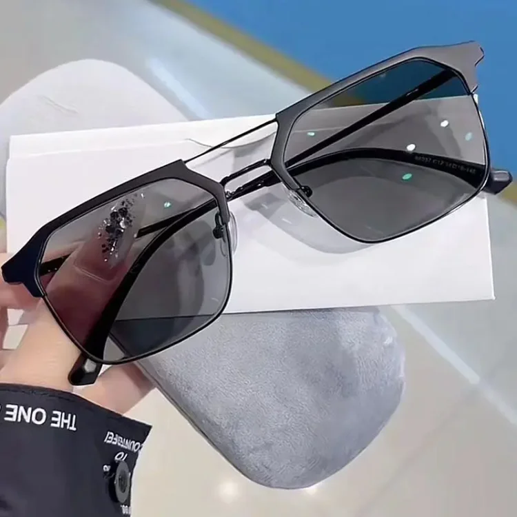 Luxury Double Beam Myopia Glasses with Diopter 0 To -6.0 Trend Smart ...