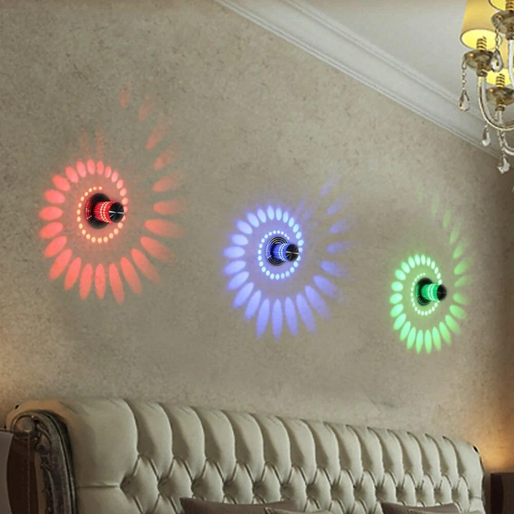 Creative LED Ceiling Lights 3W Modern Led Ceiling Lamps Colorful Wall ...
