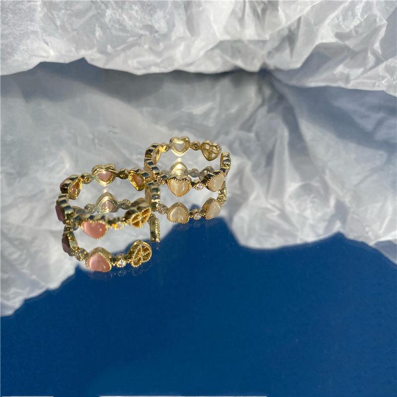 OPAL LOVE OPEN RINGS