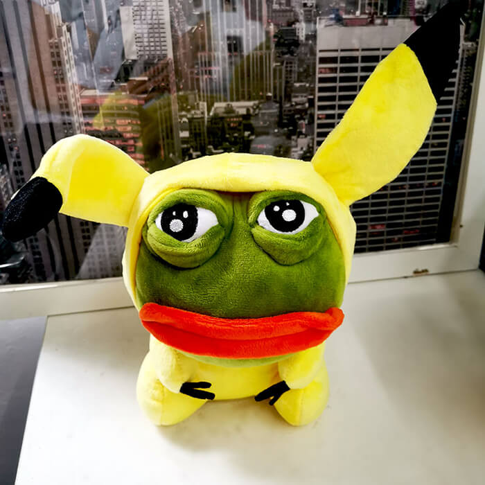 Cute Pepe the Frog Plush Toys | Luckybudmall
