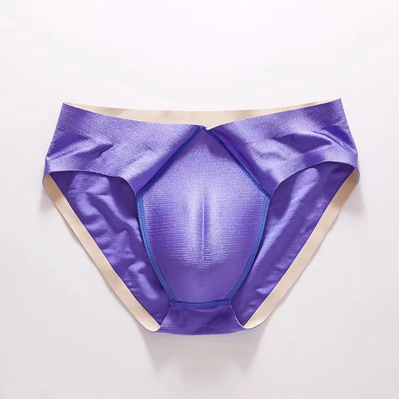 Men's Cross-Dressing Silk Briefs