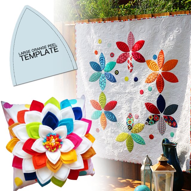 Petal Pop Zinnia Template With Tutorial