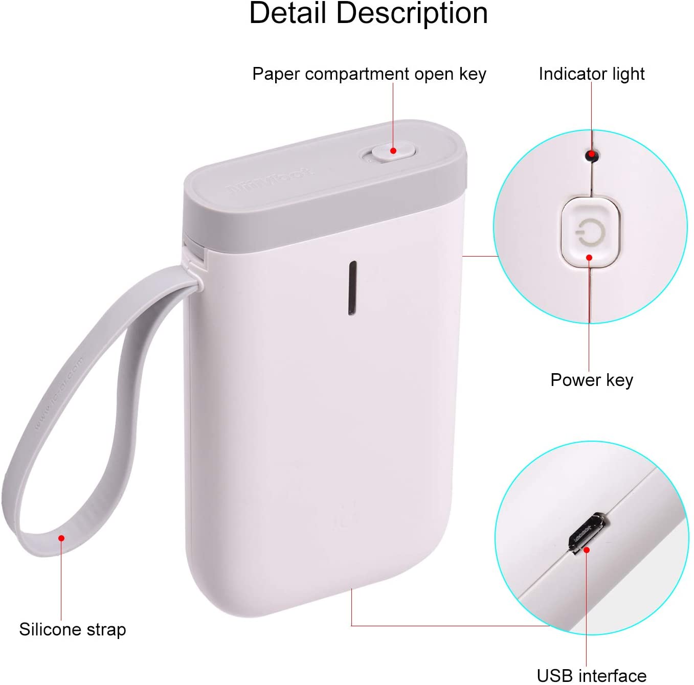 Portable label machine