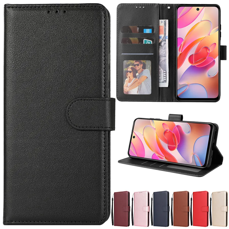 Wallet Photo Frame Flip Leather Case