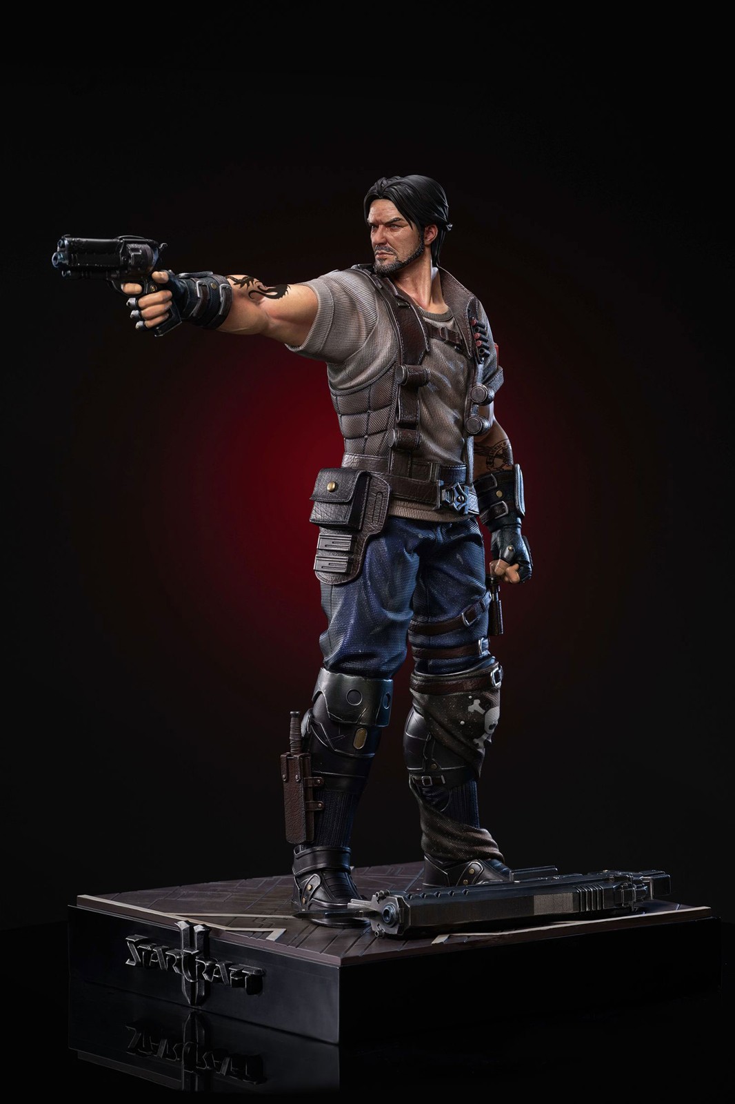 1/5 Scale James Eugene Jim Raynor - Starcraft Statue - Crow Studio