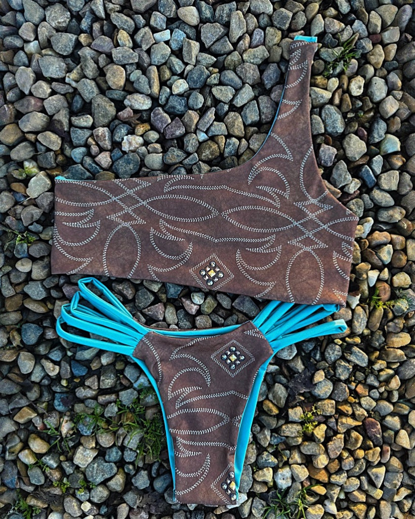 Better in Boots” Reversible Bottoms