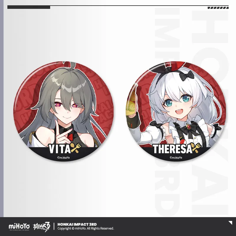 Honkai Impact 3rd Delicious Onboard Series Badge [Original Honkai ...
