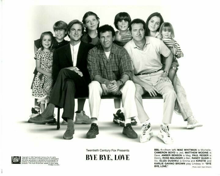 BYE BYE LOVE MATTHEW MODINE PAUL REISER ELIZA DUSHKU Original 8x10 ...