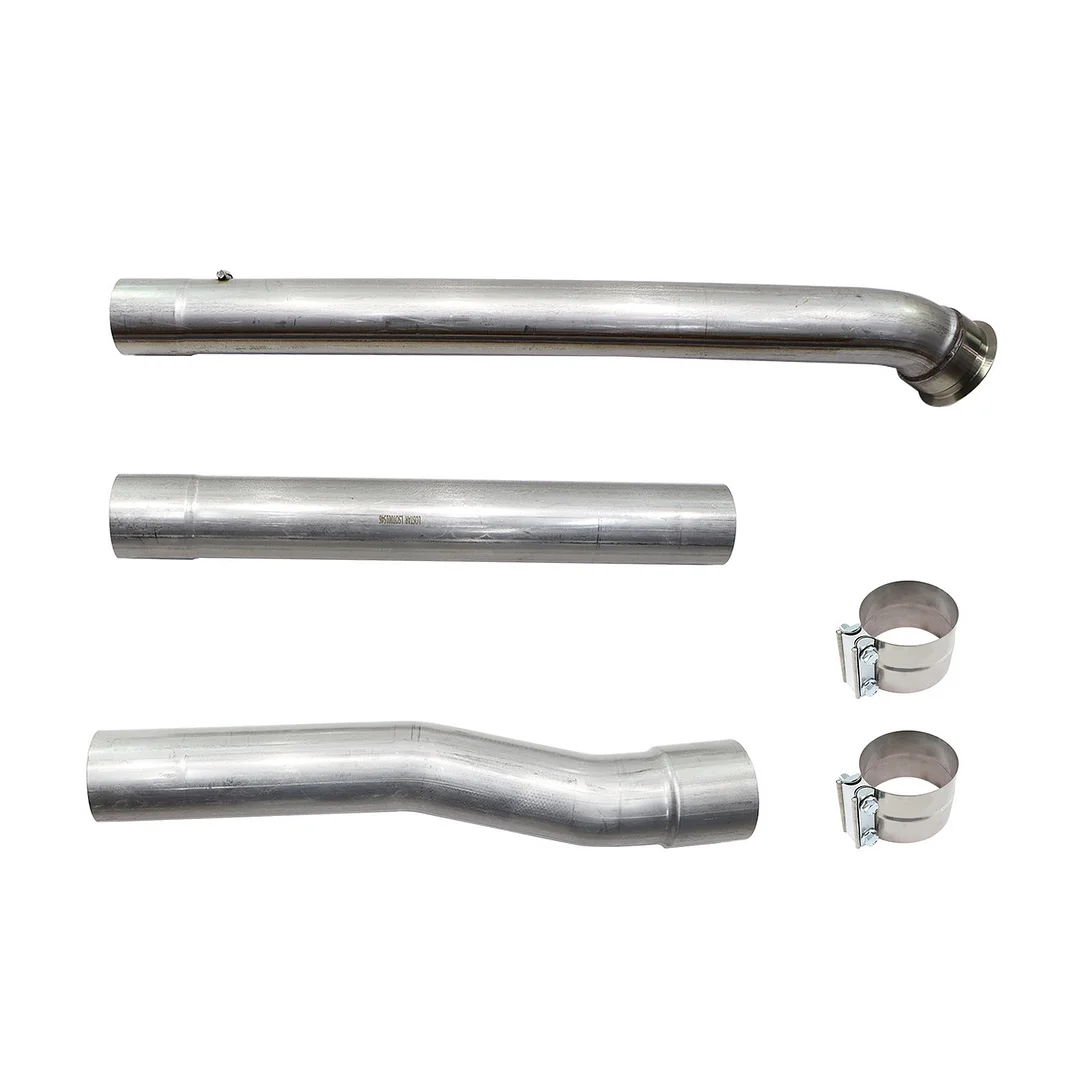 For 2019-2024 Cummins 6.7L - EGR Delete Kitt & Muffler/Cat Delete Pipe ...