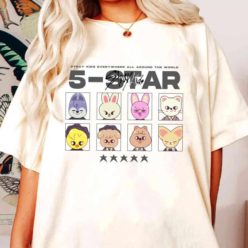 Stray Kids Album ★★★★★ 5-STAR SKZOO Profile Photo T-shirt