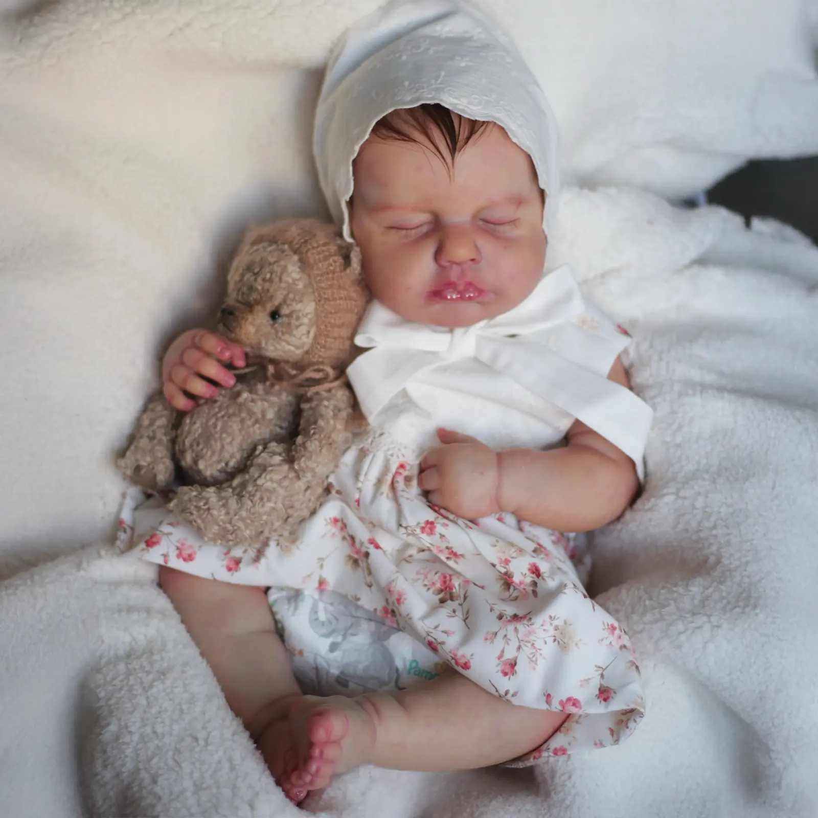 20'' Truly Look Real Sleeping Baby Doll Girl Sabila Newborn Dolls For Kids