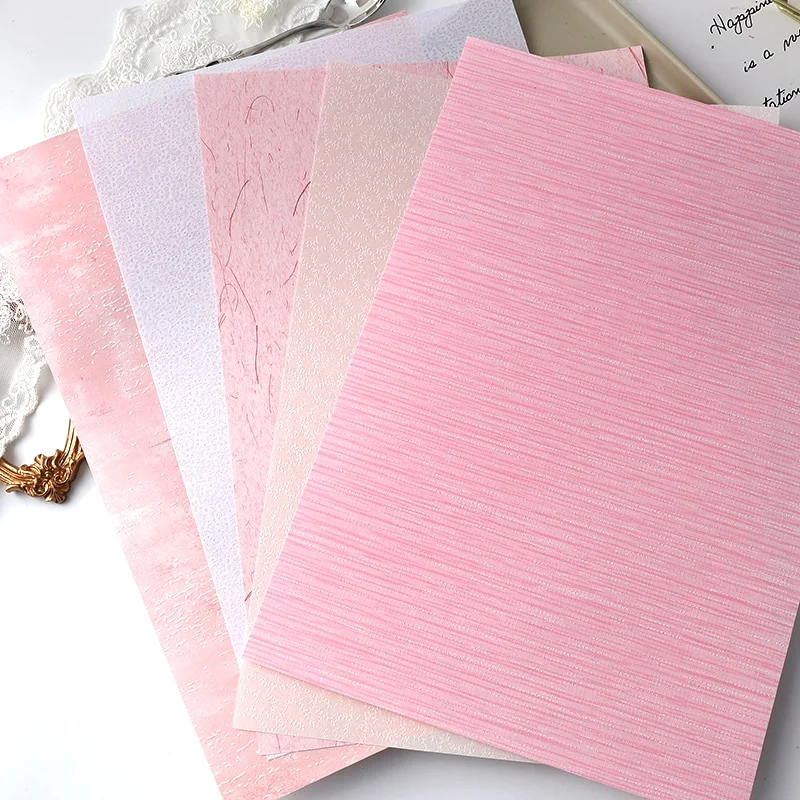 Nigikala A5 Sakura Pink Texture Hand Craft Creation Material Paper ...