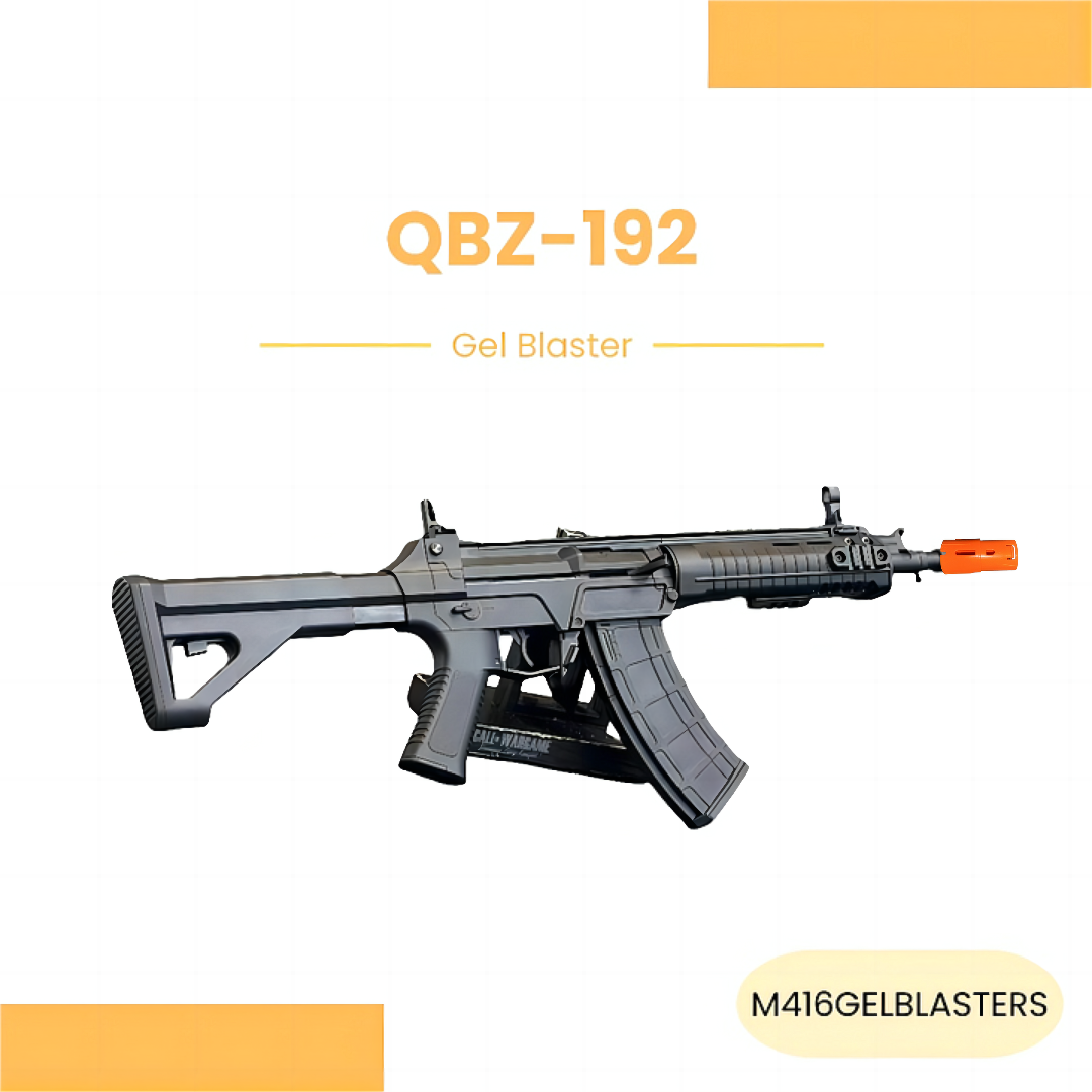 QBZ-192 Assault Rifle Gel Blaster - Lightweight, Automatic, and Powerful