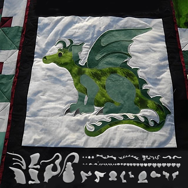 Dragon Template Ruler-With PDF and Instructions