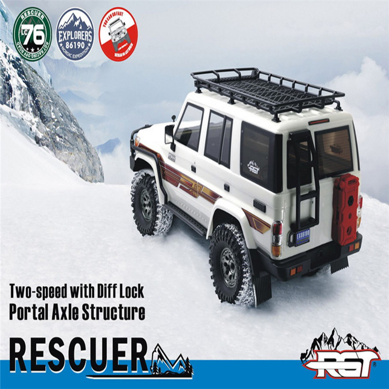RGT EX86190 RESCUER 1/10 Realistic Crawler 4WD Real Hard-core R/C Off ...