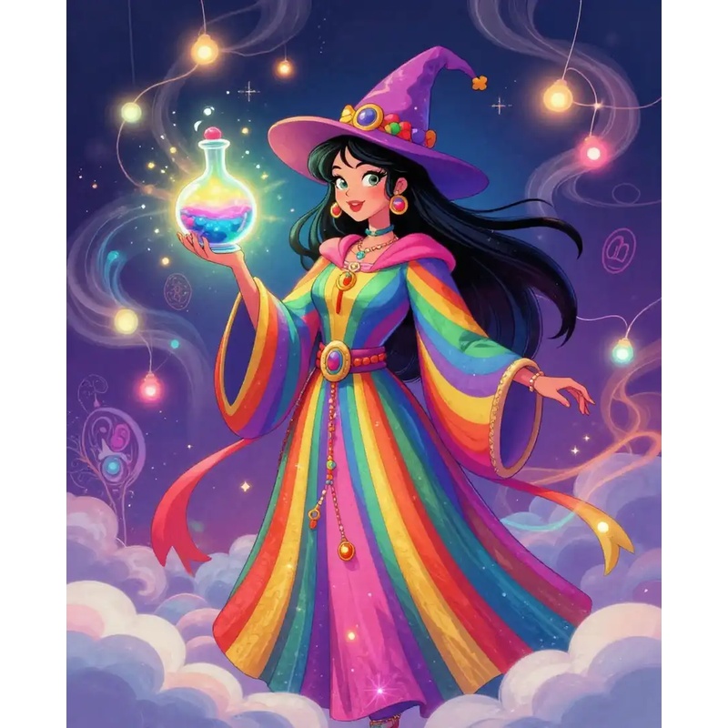 Elvi💎 Collaboration |Colorful Witch Magic– Partial AB & Fairy Dust ...
