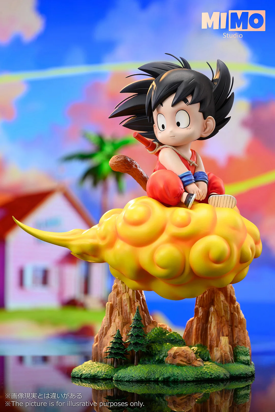 Flying Nimbus Son Goku - Dragon Ball Rein Statue - Mimo Studio