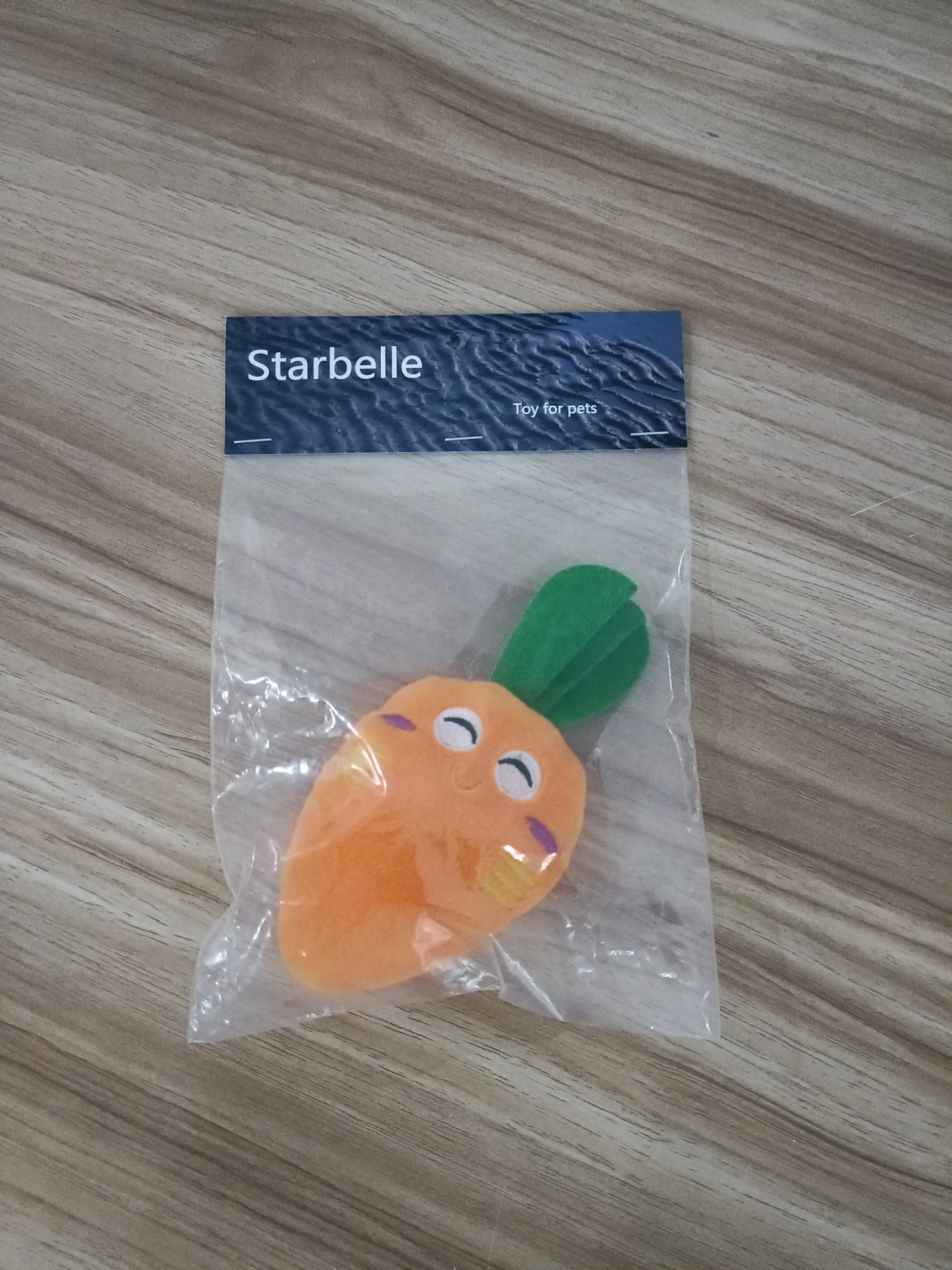 Starbelle Toy For Pets Puppy Chew Toy Carrots, Durable, Puppy Teeth Cleaner