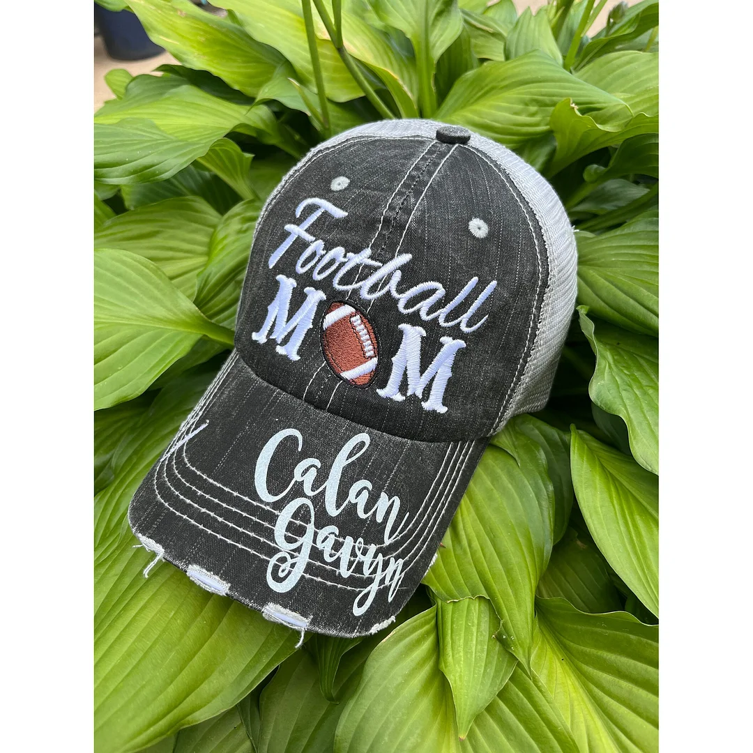 Personalized Embroidered Sports Mama Trucker Caps